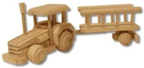Drewmax Dřevěná hračka traktor AD102