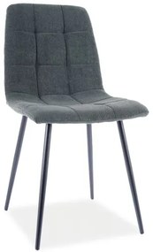 Jídelní židle Marlana (zelená + černá). 1050505