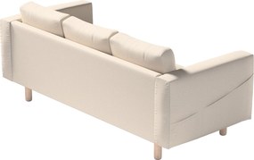 Potah na pohovku IKEA Norsborg 3-místná barva šedá látka pletený vzor