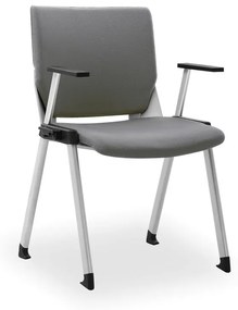 B2B Partner Konferenční židle VARIAX CONGRESS, šedá