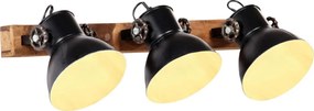 vidaXL Industriální nástěnná lampa 65 x 25 cm E27 [320502] Barva: Černá