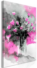 Obraz - Bouquet of Colours (1 Part) Vertical Pink