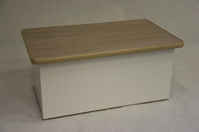 Vingo Dětský úložný box v dubovém odstínu - 67 x 40 cm