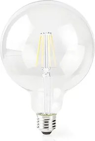 Nedis SmartLife LED žárovka / Wi-Fi / E27 / 500 lm / 5 W / Teplá bílá