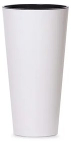 PROSPERPLAST Květináč - TUBUS SLIM Průměr: 15 cm, Barva: mocca