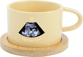 Personalizovaný keramický hrníček "MAKRONKA" s ultrazvukem