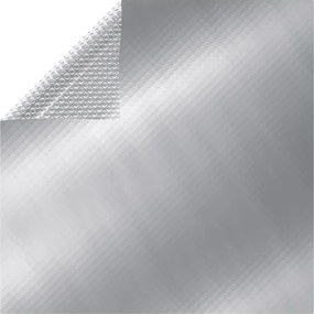 vidaXL Krycí plachta na bazén stříbrná 300 x 200 cm PE [93093]