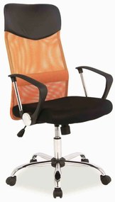 SEDIA kancelářská židle Q025 PREZIDENT II oranžový