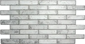 Obkladový 3D PVC panel 97 x 50 cm - Light Brick cihla světlá