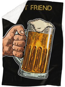 Deka Beer friend (Podšití beránkem: ANO)