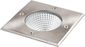 RED R11962 RIZZ SQ 125 nerez 230V LED 7W IP67 3000K - RED - DESIGN RENDL