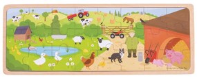 Bigjigs Toys Puzzle Na farmě
