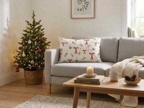 Bavlněný povlak na polštář HOLLY BOWS 50x70 cm, barevný