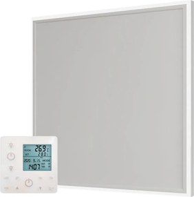 Stropní Infrapanel CEILING LED 370W | Výhřevnost 6.5 m2 | 65x63 cm | LED světlo | Bezdrátový termostat