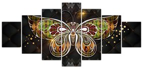 Obraz - Kouzelný motýl (210x100 cm)