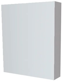 Mereo, Mereo Koupelnová zrcadlová skříňka 60 cm, galerka, 1x dvířka levá, Multidecor, Arktická šedá, MER-CN798G61ARS1