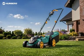 Elektrická sekačka HM-612, 1400W, 34cm, zelená | Humberg