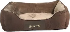 Scruffs Chester Box Bed čokoládová / Pelech pro psa / s bočnicemi / L
