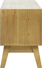 vidaXL TV stolek vyřezávaný hnědý 120 x 30 x 42 cm dřevo [285768]