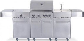 Plynový gril G21 Arizona, BBQ kuchyně Premium Line 6 hořáků + zdarma redukční ventil [6390330]