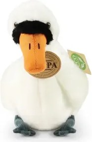 RAPPA Plyšová labuť 20 cm / ECO-FRIENDLY / od 0 měsíců