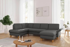 XXXLutz SEDACÍ SOUPRAVA, textil, tmavě šedá Sit & More - Sedací soupravy - 00014401612M