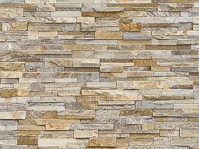 Dekorační obklad stěny - Kamenná stěna béžová Varianta: Kamenná stěna béžová, cena za 1 metr, rozměřujeme