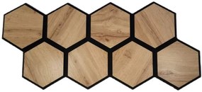 Akustický panel Hexagon 920x420mm Dub Wotan
