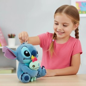 Plyšová pokladnička Stitch a Scrump – licence Lilo a Stitch - krásný a edukativní dárek pro děti