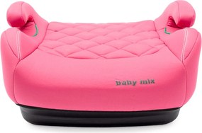 Autosedačka-podsedák BABY MIX HERO Plus ISOFIX I-SIZE pink