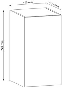 LANGEN au | horní skříňka G40G | s úchytem | UNI provedení | artisan