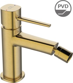 Laveo Pola, bidetová baterie h-146, zlatá matná, LAV-BAP_G32B