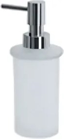 SPIRELLA MILO dávkovač mýdla bílý / sklo, chromovaná ocel / 200 ml