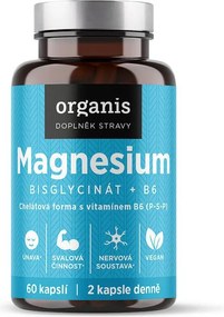 Organis Magnesium bisglycinát + B6