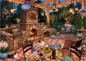 Ravensburger Puzzle My Haven č.10: Zahradní kuchyně / 1000 dílků
