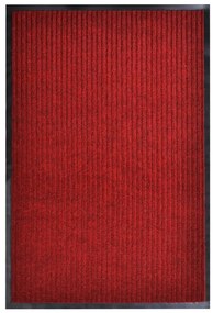 Rohožka červená 117x220 cm PVC 287666