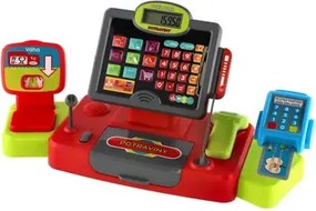 TEDDIES Pokladna digitální se zvukem a světlem / plast / od 3 let