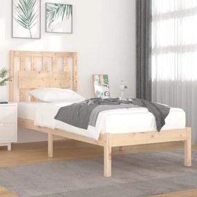 vidaXL Rám postele masivní borovice 90 x 200 cm [3103918] Barva: Bílá