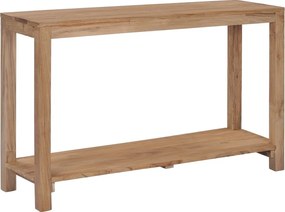vidaXL Konzolový stolek 120 x 35 x 75 cm masivní teakové dřevo [282850]