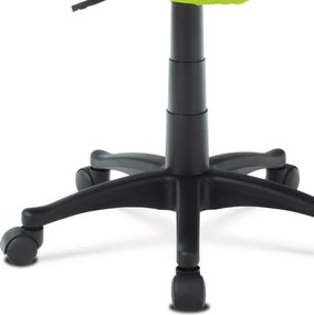 Dětská otočná židle zelená KA-B047 GRN