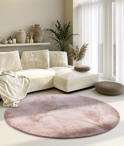 Villeroy & Boch Kusový koberec 106161 Pink kruh, 200x200 (průměr) kruh, růžová, ložnice