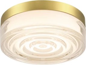 LA 1010211 CYFT WAVE XL Přisazené nástěnné a stropní svítidlo, 2700/3000/4000 K, 15 W, PHASE, 105°, IP65 černá / čirá - BIG WHITE (SLV)