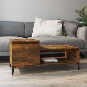 vidaXL Konferenční stolek 100 x 50 x 45 cm kompozitní dřevo [821134] Barva: Černá