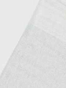 Sinsay - Poloprůhledná záclona na řasící pásce s metalickou nití - bílá