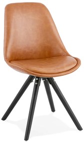 Kokoon Design Jídelní židle Steve Barva: hnědá/černá