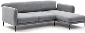 Hanah Home Rohová pohovka VENUS šedá pravá 825BLC2766