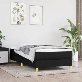 Rám postele s boxspringem černá 90x200 cm textil 3120584