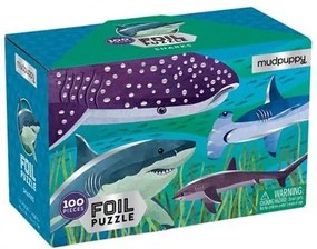 Puzzle foil puzzle - žraloci (100 ks)