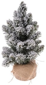 Dekorační zasněžený stromek Jedle, 30 cm