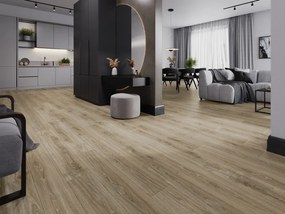 Mexen Fort Valley vzorek vinylových panelů SPC 6,5 mm, podklad IXPE 1,5 mm, 4 V-drážka, Dub - F1046-S